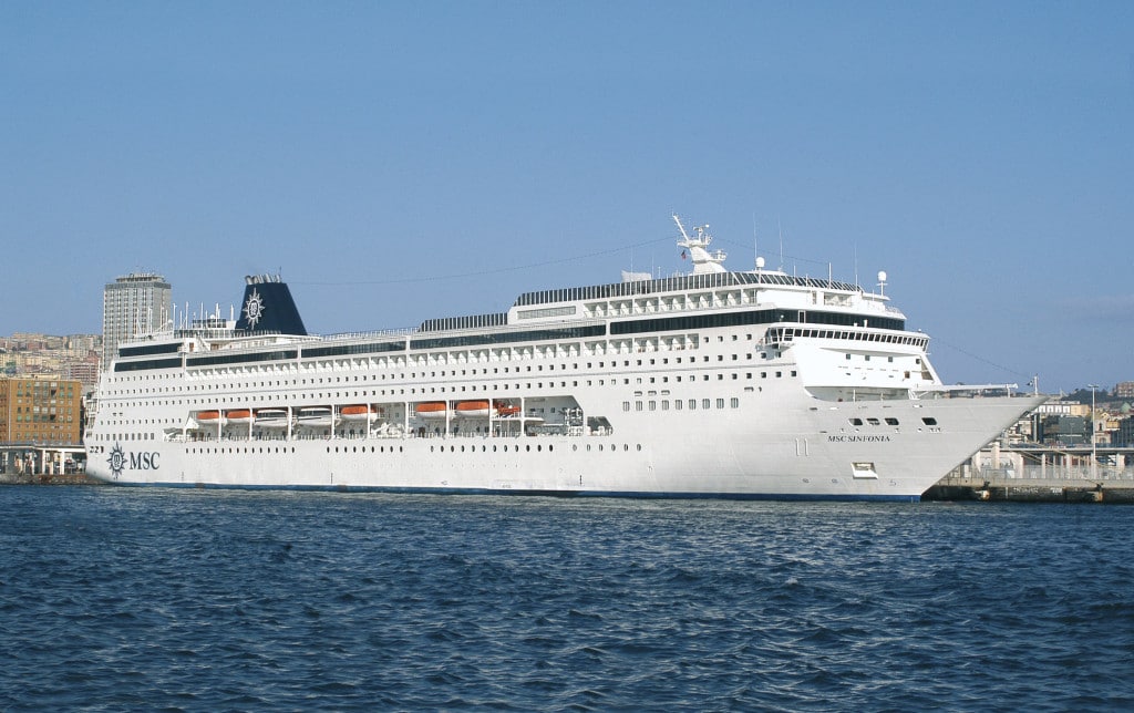 MSC Sinfonia -Cruiserecensies